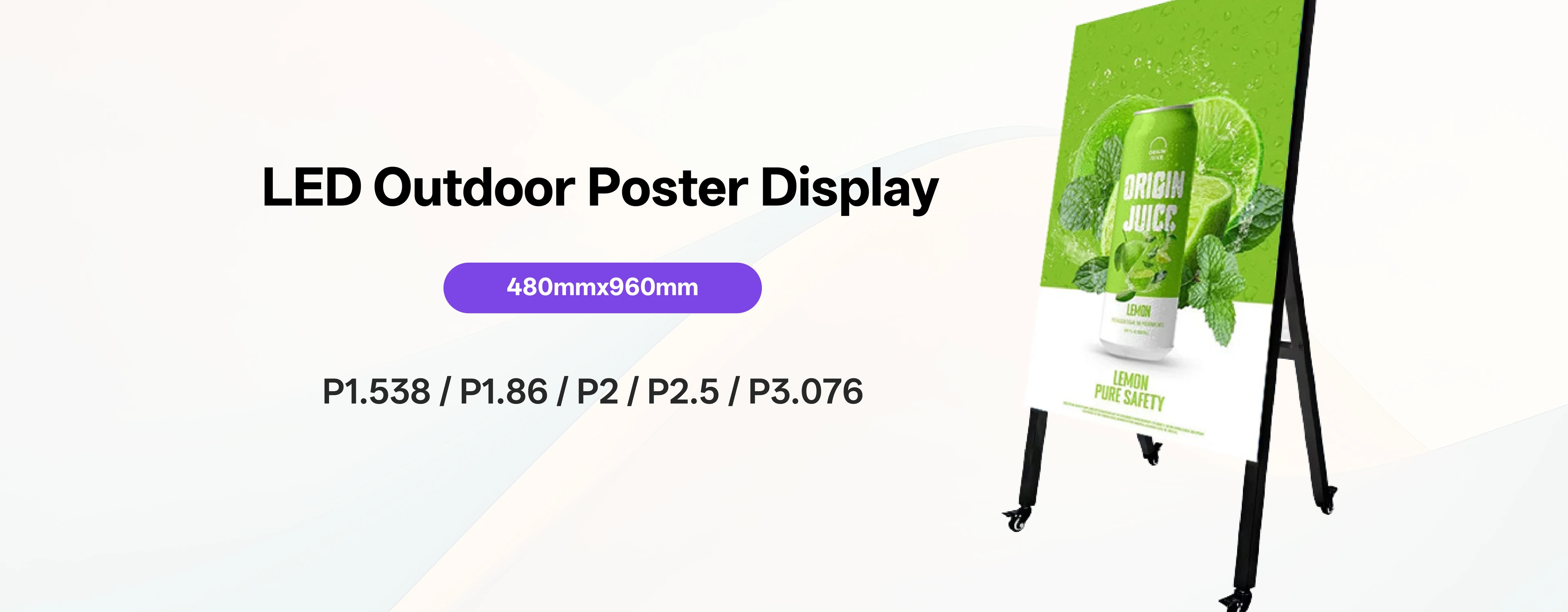 LED Outdoor Poster Display: The Ultimate Outdoor Digital Signage ...